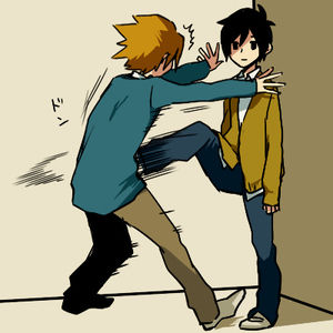 話題の「壁ドン」の多彩バリエーション [壁ドン・蝉ドンetc] | おにぎりまとめ